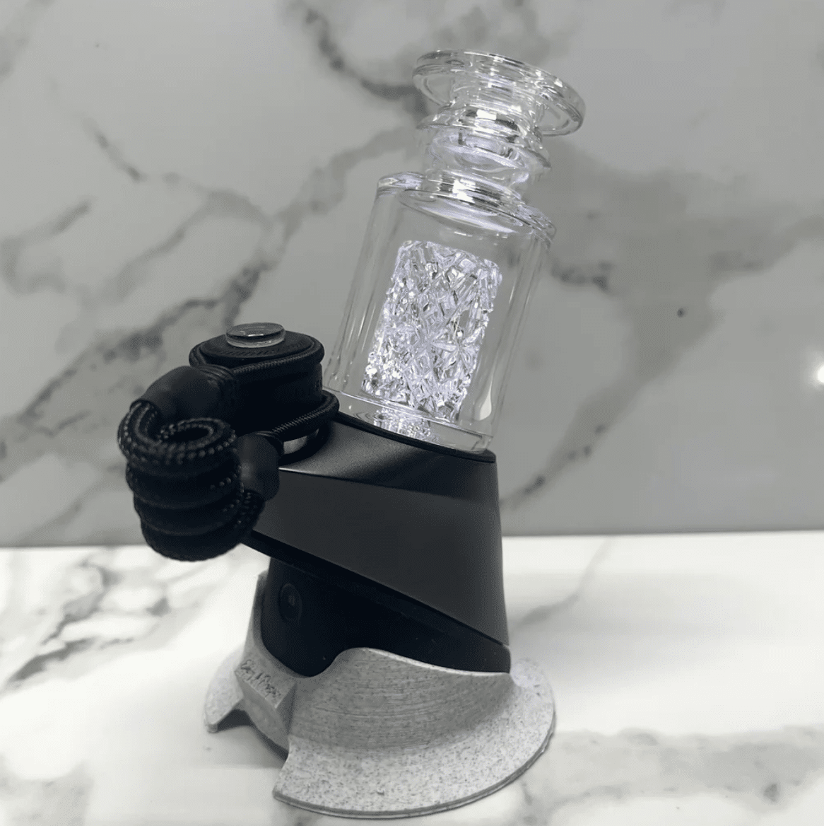 Mini Ares Custom Puffco Peak Pro Glass Hand Carved | Cream Cannabis ...